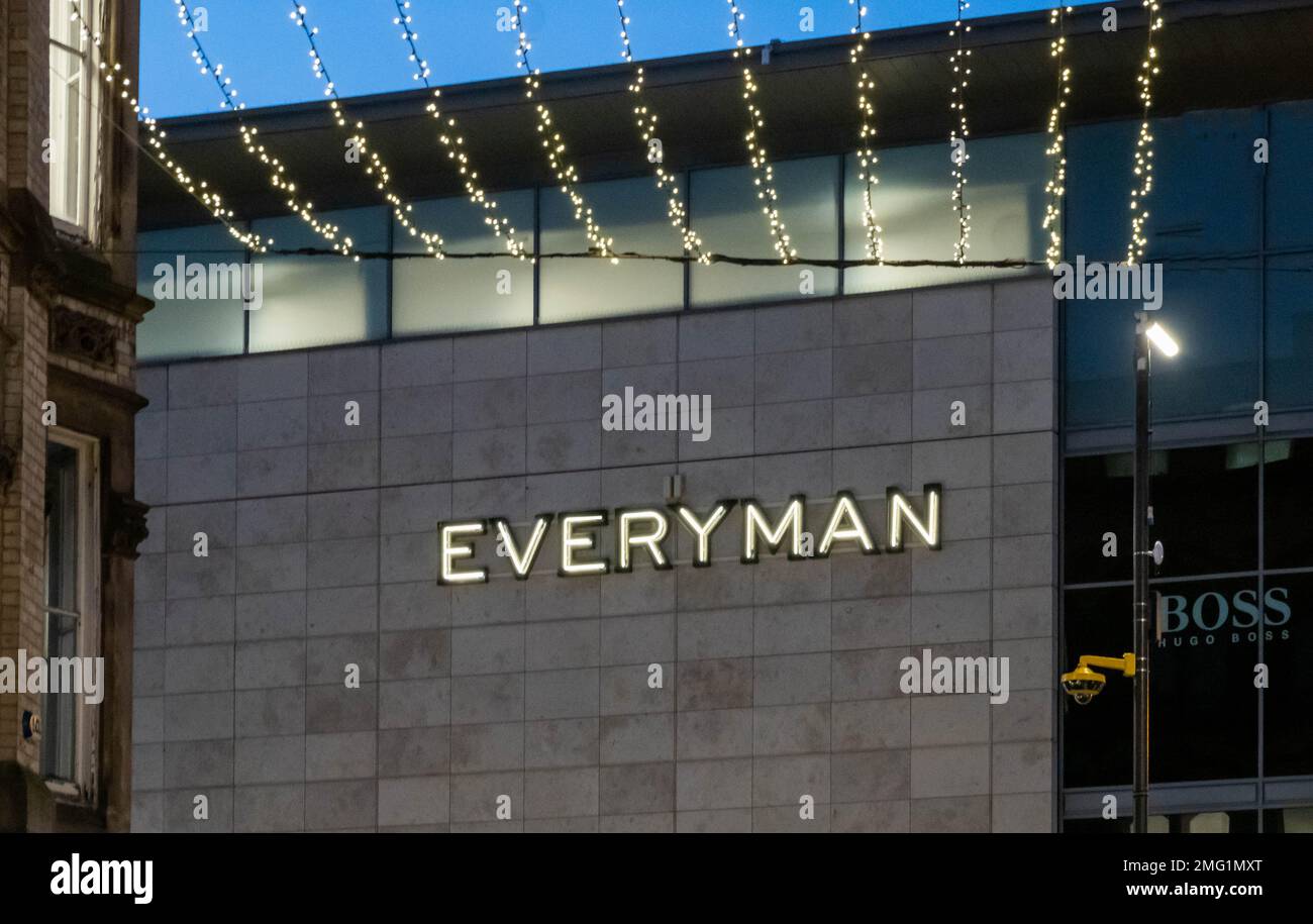 Everyman, a film theatre in Liverpool Stock Photo - Alamy