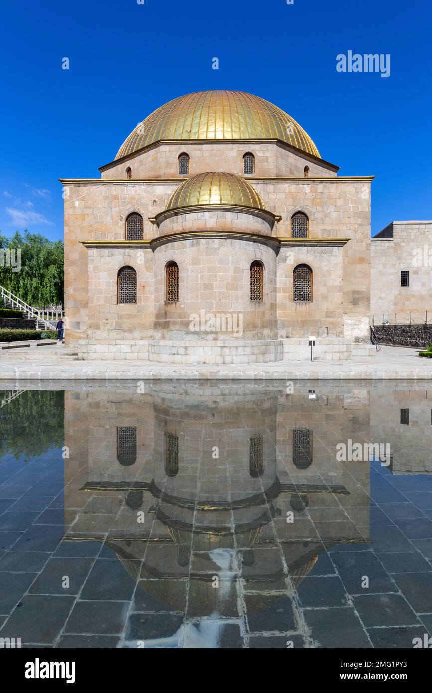 Akhmediye Mosque building with golden dome in Akhaltsikhe (Rabati ...