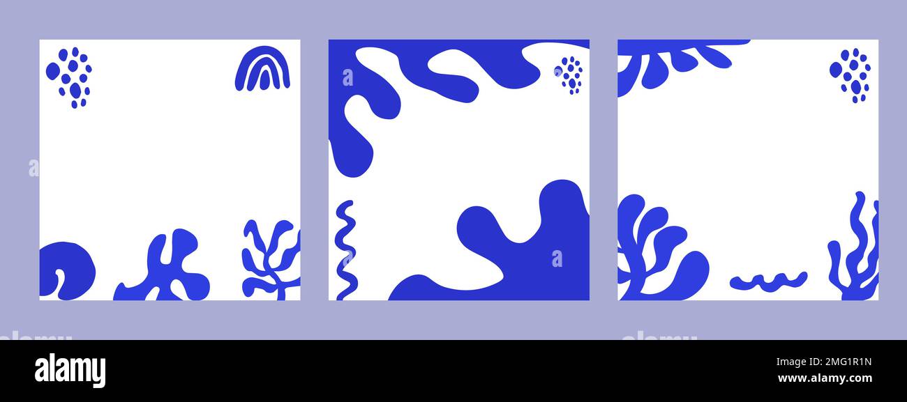 Set of trendy matisse style banner Stock Vector Image & Art - Alamy