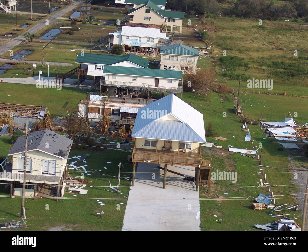 Aftermath - Miscellaneous - Aerial - 26-HK-49-52. aerial view of ...