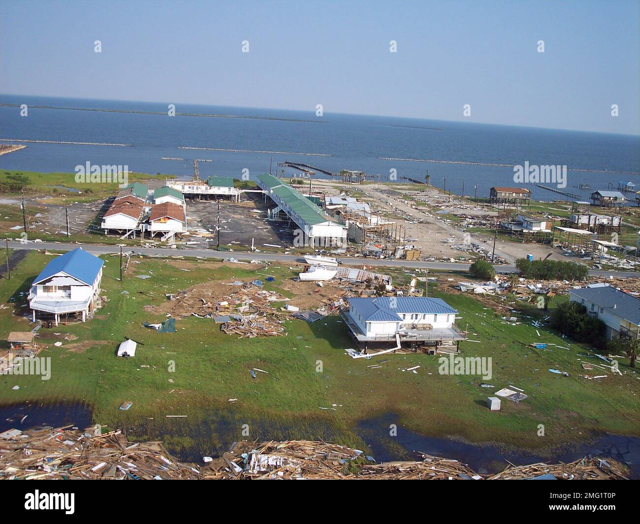 Aftermath - Miscellaneous - Aerial - 26-HK-49-120. aerial view of ...