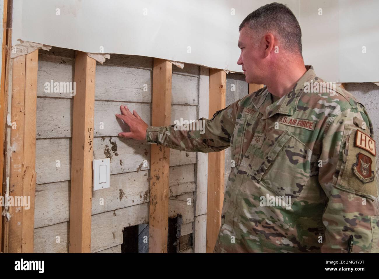 U.S. Air Force Staff Sgt. Bradford Scott, a chaplain’s assistant from ...