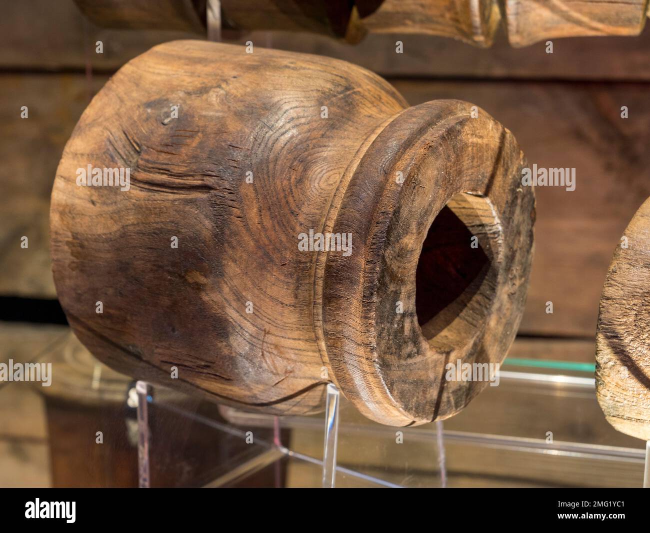 Gun tampion, used on Royal Navy ships to plug cannon to prevent sea ...