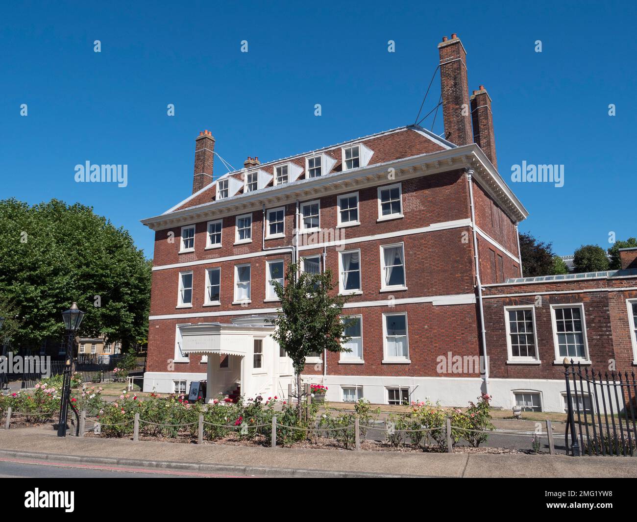 The Commissioner's House, Historic Dockyard Chatham, Kent, UK Stock ...
