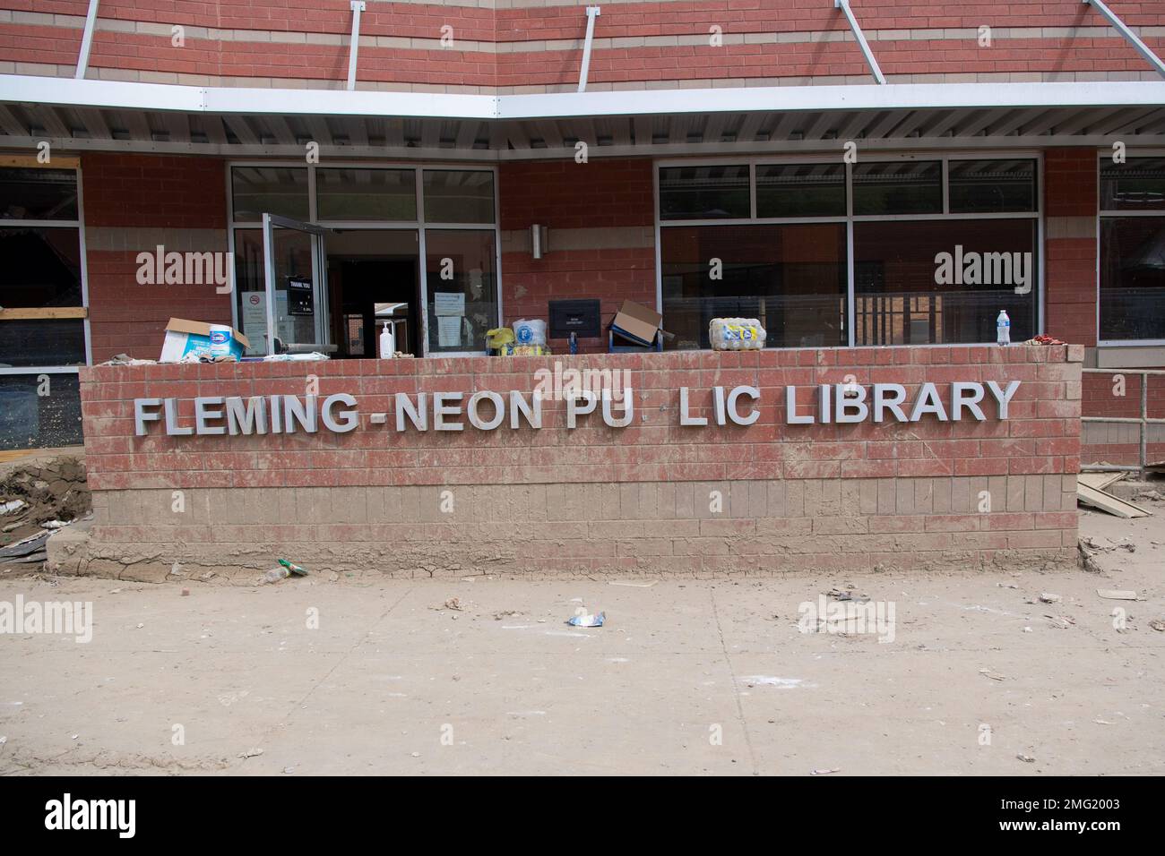 Damage and debris left behind after late July and early Aug. flooding ...