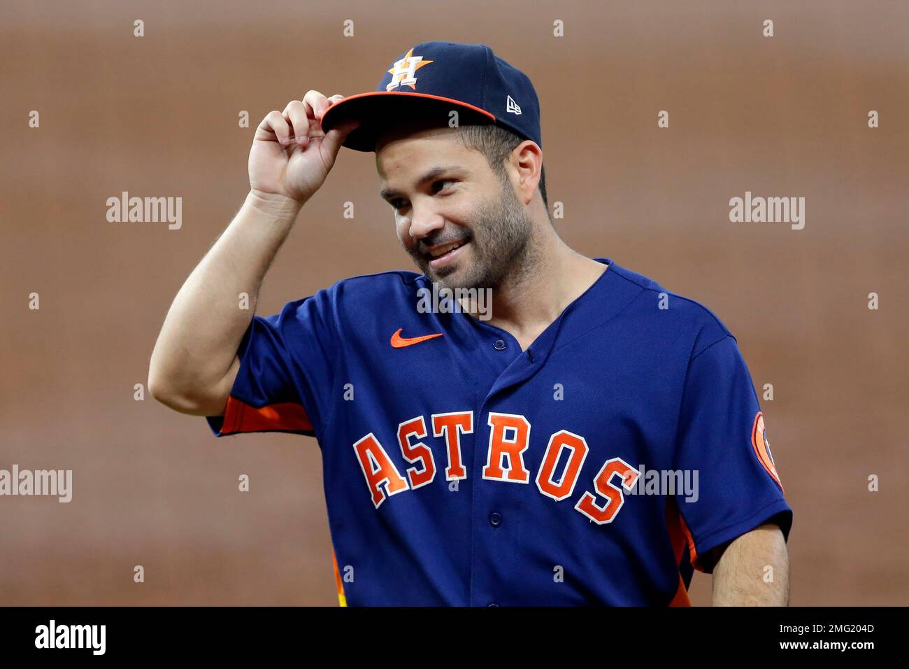 Houston Astros' Jose Altuve during a baseball game Sunday, Sept. 20 ...