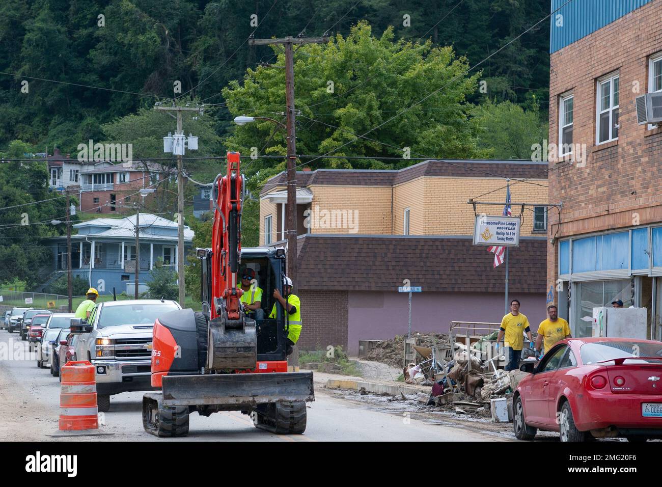Damage and debris left behind after late July and early Aug. flooding ...