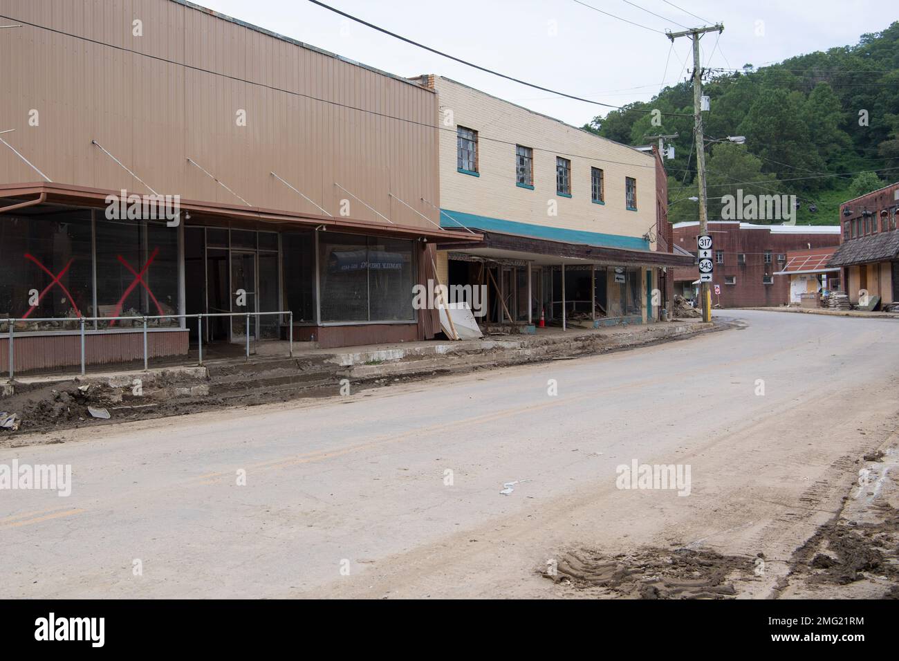 Damage and debris left behind after late July and early Aug. flooding ...