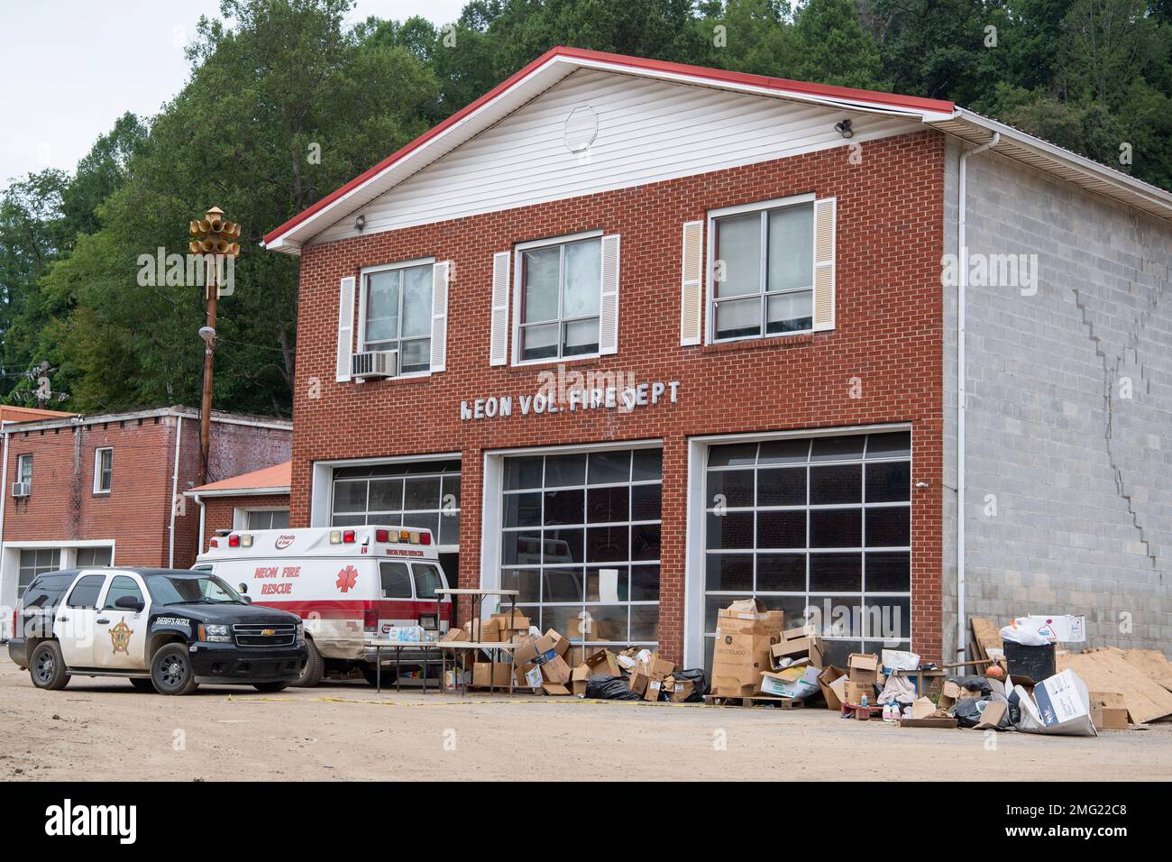Damage and debris left behind after late July and early Aug. flooding ...