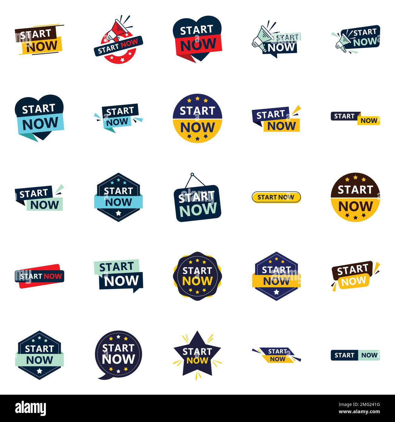 Action slogan Stock Vector Images - Alamy