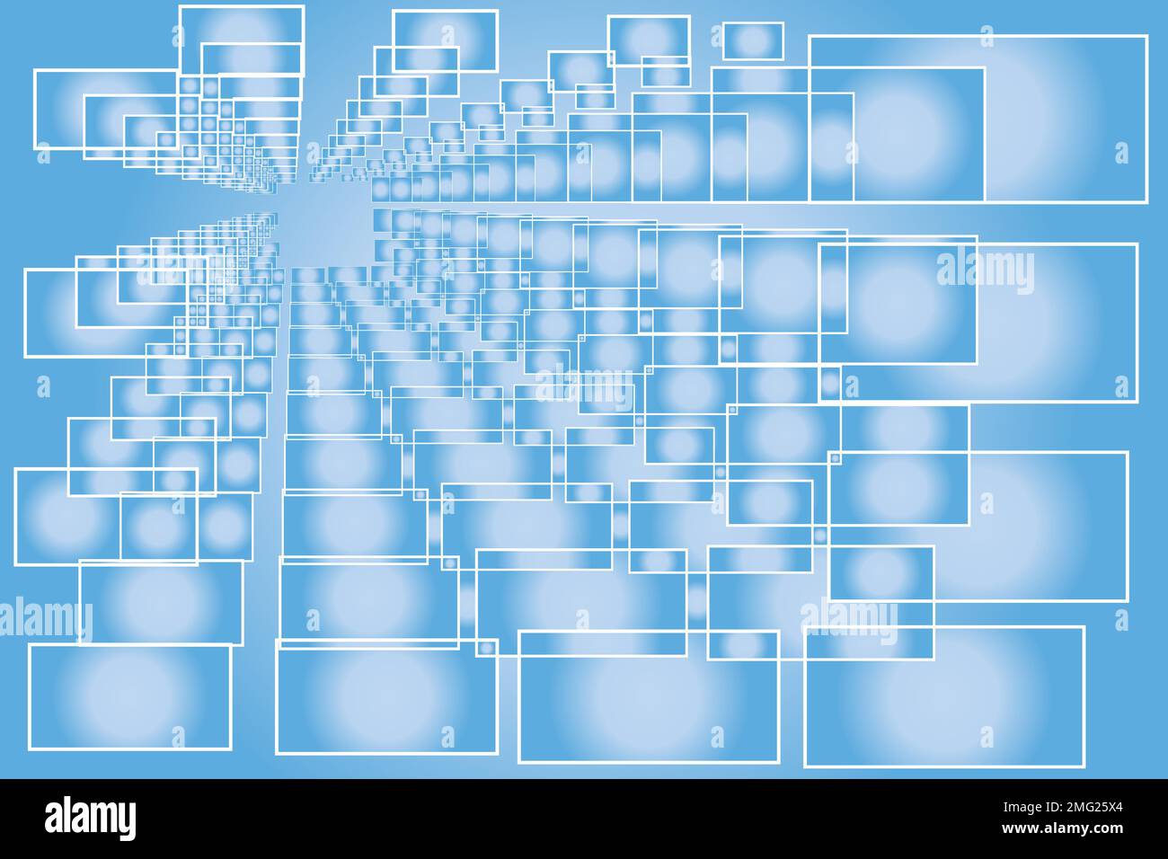 abstract vector background of geometric shapes with blue gradient Stock ...