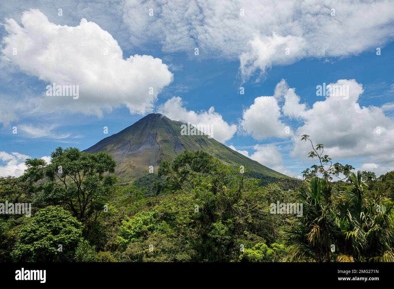 Dormant Tropical Volcano