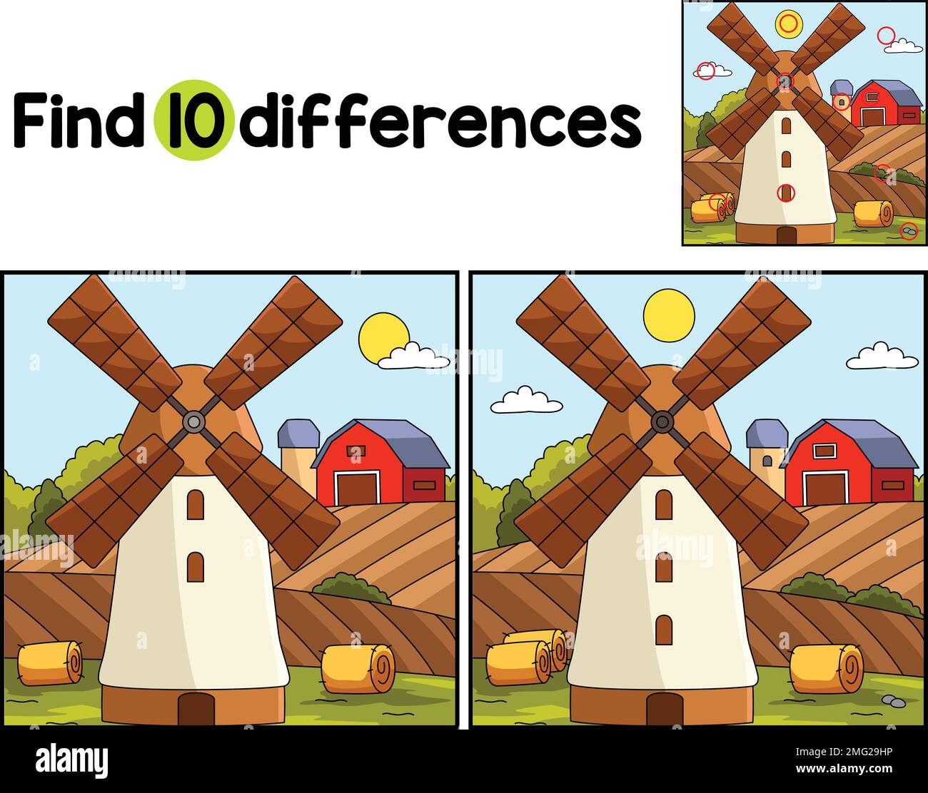 Spot the differences hi-res stock photography and images - Alamy