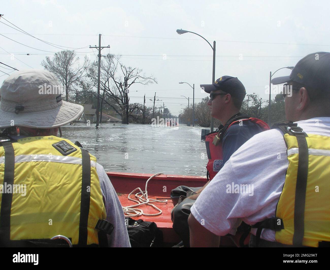 Marine Safety Unit Baton Rouge - New Orleans Flood Operations - 26-HK-399-70. Hurricane Katrina ...