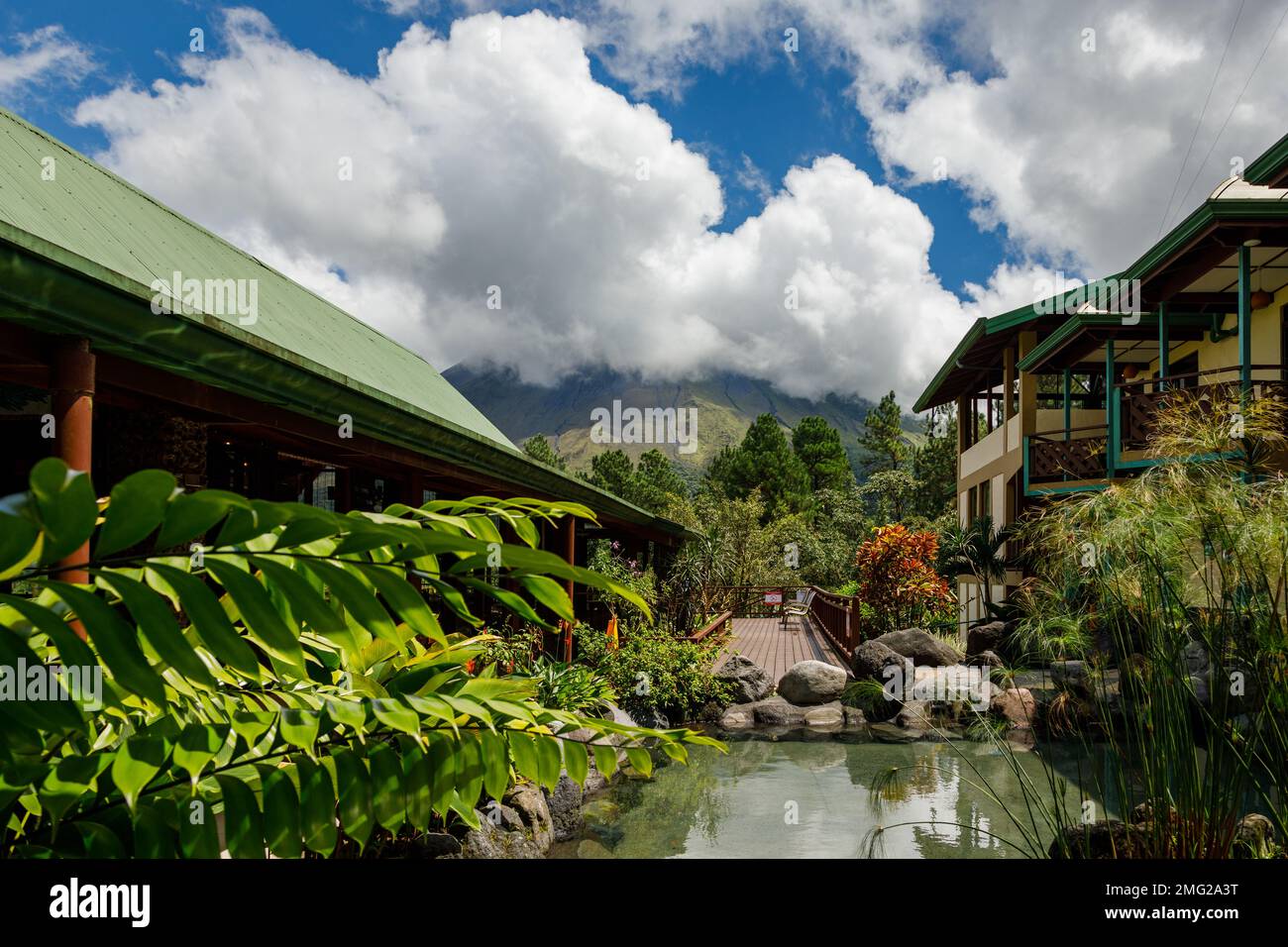 The Arenal Observatory Lodge at the foot of the Arenal Volcano, Arenal ...