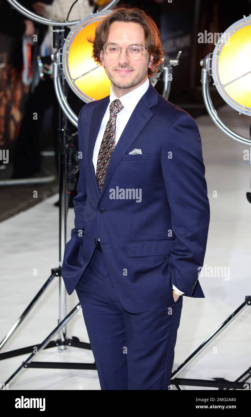 London, UK. Jack Howard at The Fabelmans film premiere. Curzon Mayfair ...