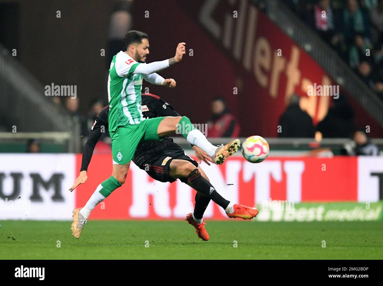 Bremen, Germany. 25th Jan, 2023. Soccer: Bundesliga, Werder Bremen - 1 ...