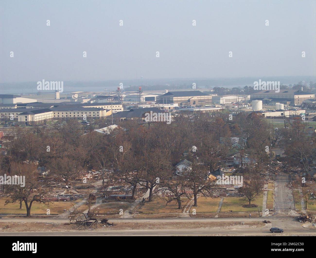 Aftermath - Miscellaneous - Aerial - 26-HK-49-95. aerial view of ...