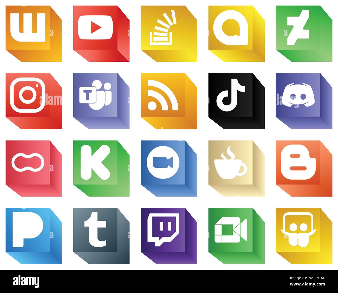 3d microsoft logo Stock Vector Images - Alamy