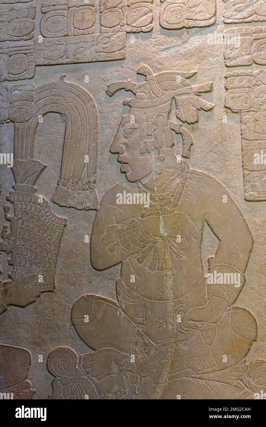 Museum, Palenque, Chiapas, Mexico, North America, America Stock Photo ...