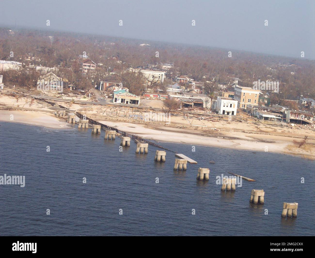 Aftermath - Miscellaneous - Aerial - 26-HK-49-86. aerial view of ...