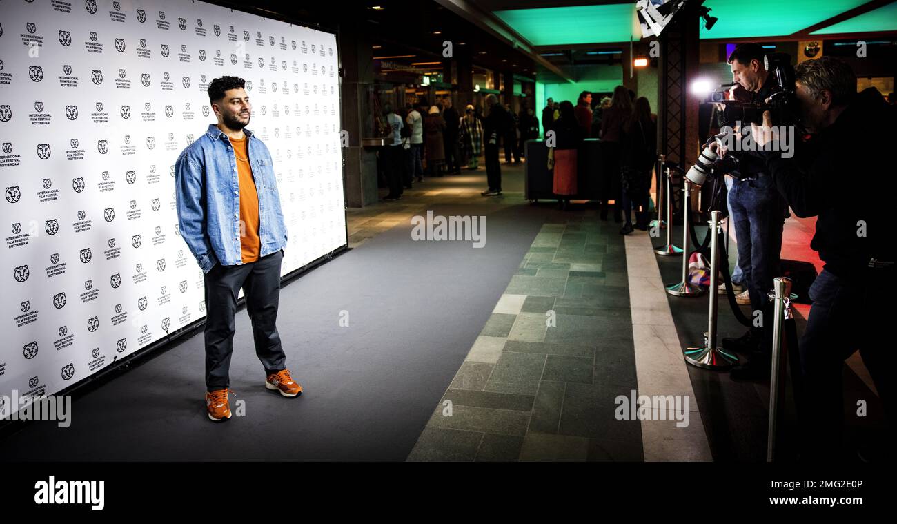 ROTTERDAM - Photographer des Vaderlands Marwan Magroun on the carpet ...