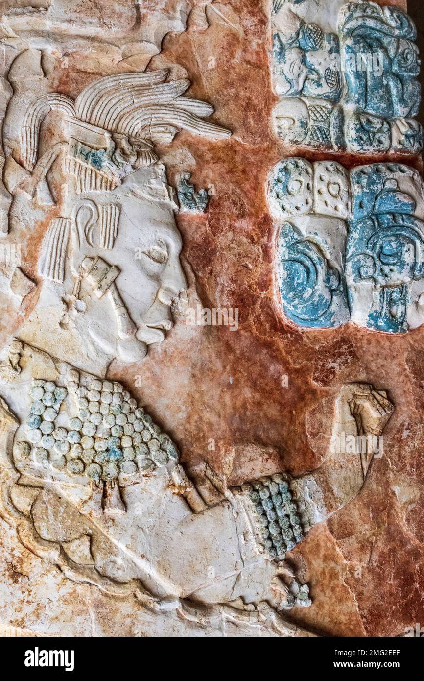 Museum, Palenque, Chiapas, Mexico, North America, America Stock Photo ...
