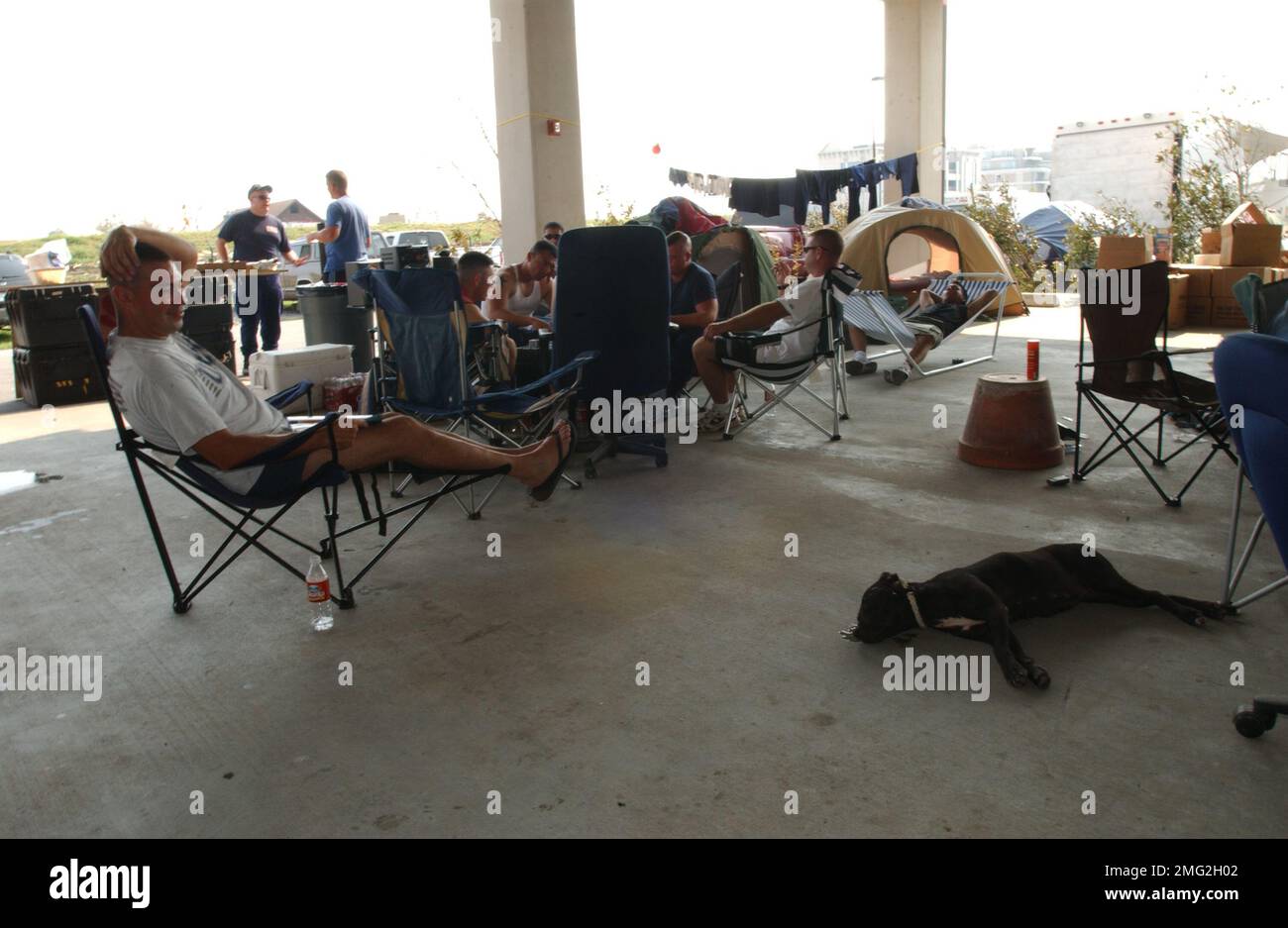 Coast Guard Personnel - 26-HK-412-23. Hurricane Katrina Stock Photo - Alamy