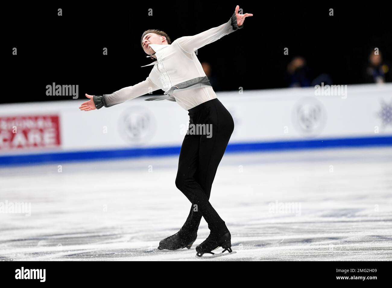 Espoo, Finland. 25th Jan, 2023. Nika EGADZE (GEO), during Men Short ...