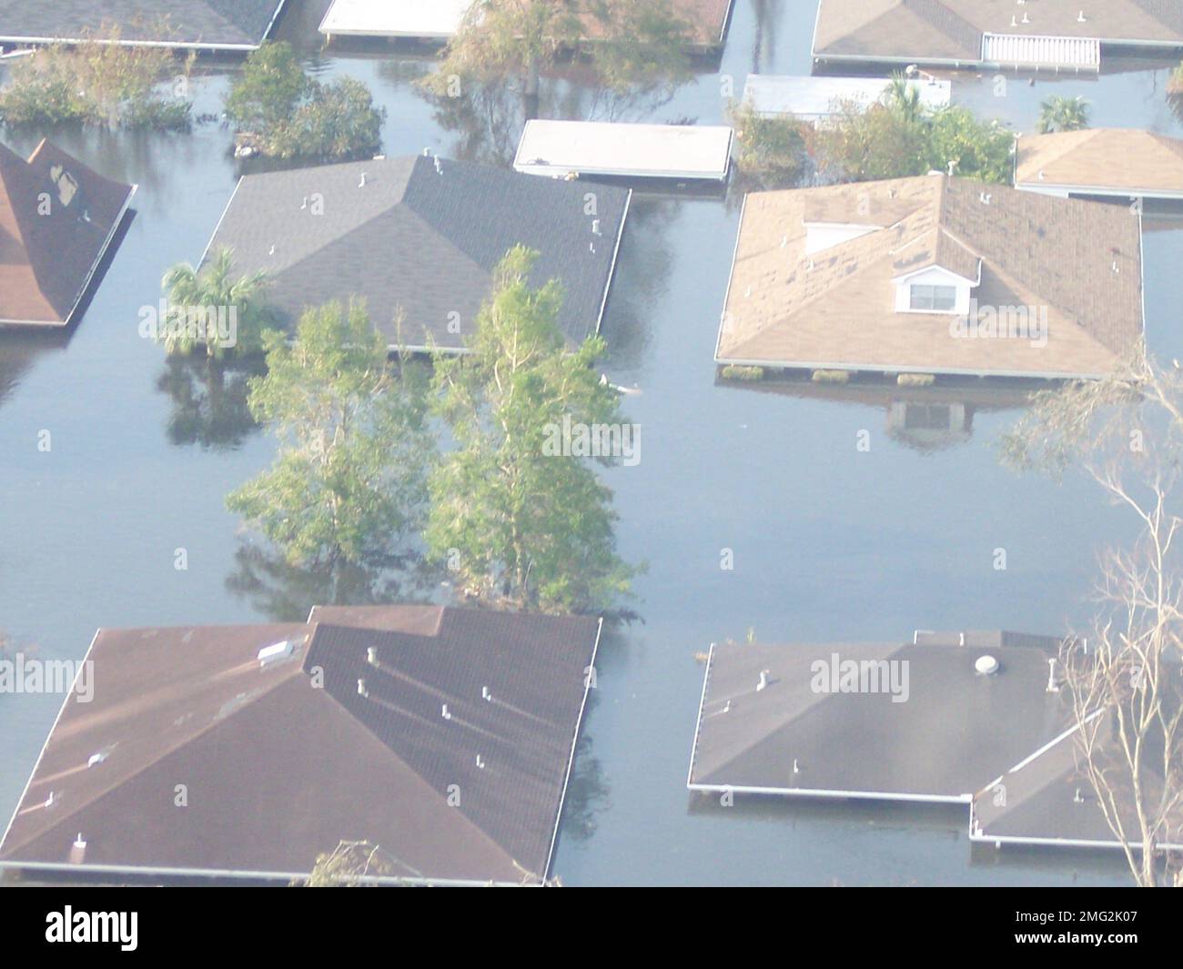 Aftermath - Flooding - Miscellaneous - 26-HK-36-116. aerial shot of ...