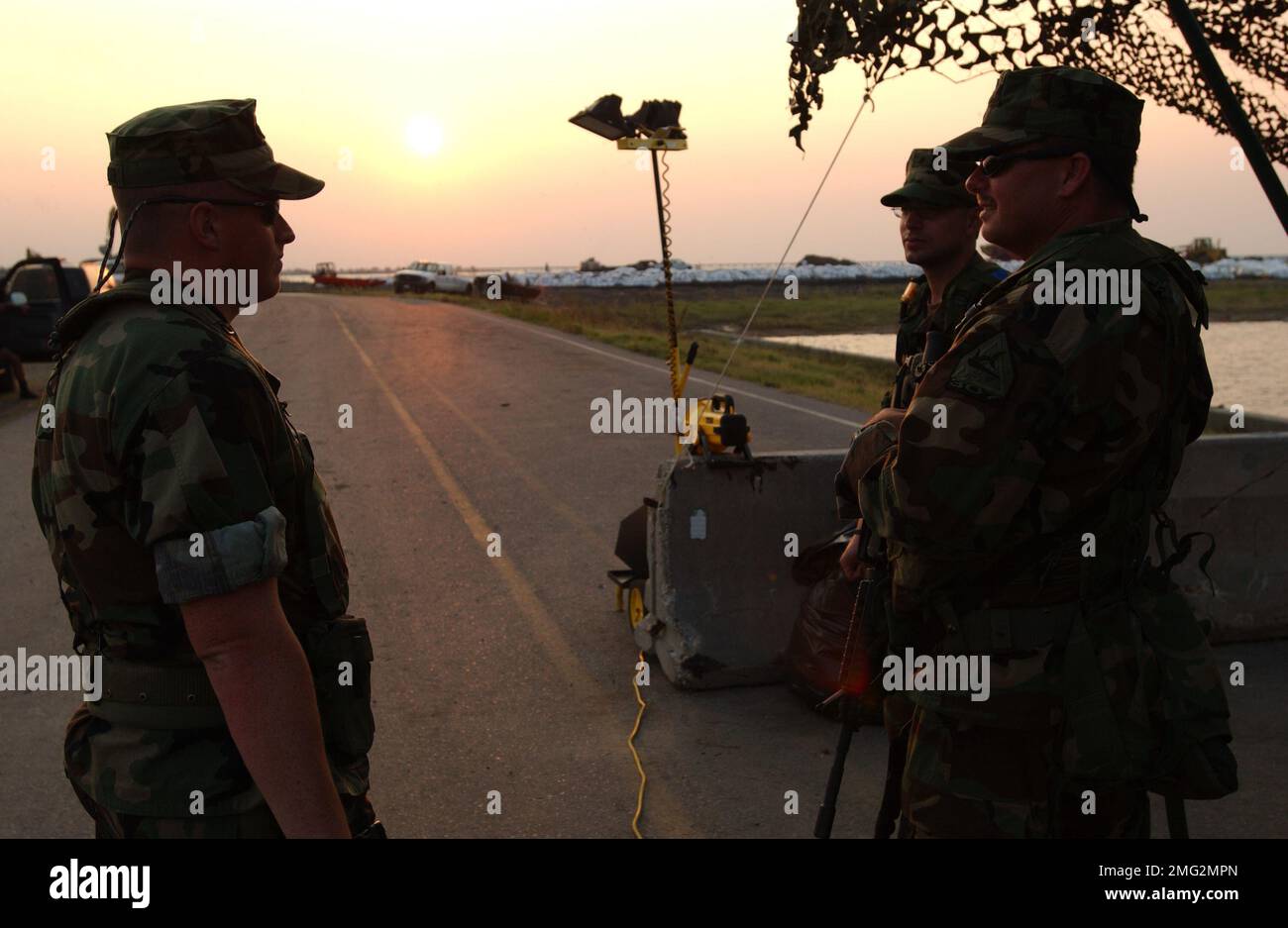 Coast Guard Personnel - 26-HK-412-50. Hurricane Katrina Stock Photo - Alamy