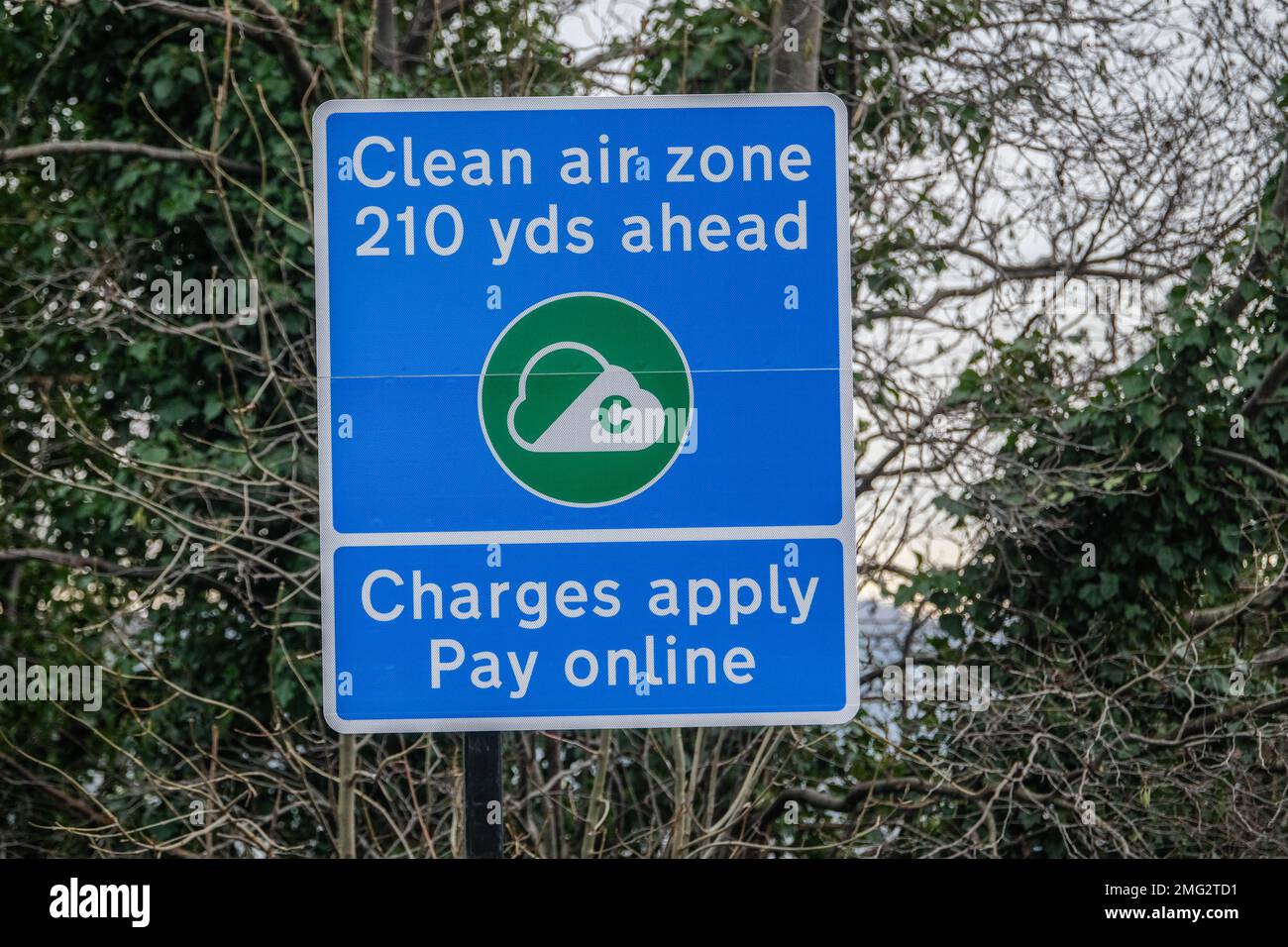 Sheffield Clean Air Zone comes into force on 27th February 2023 Stock ...