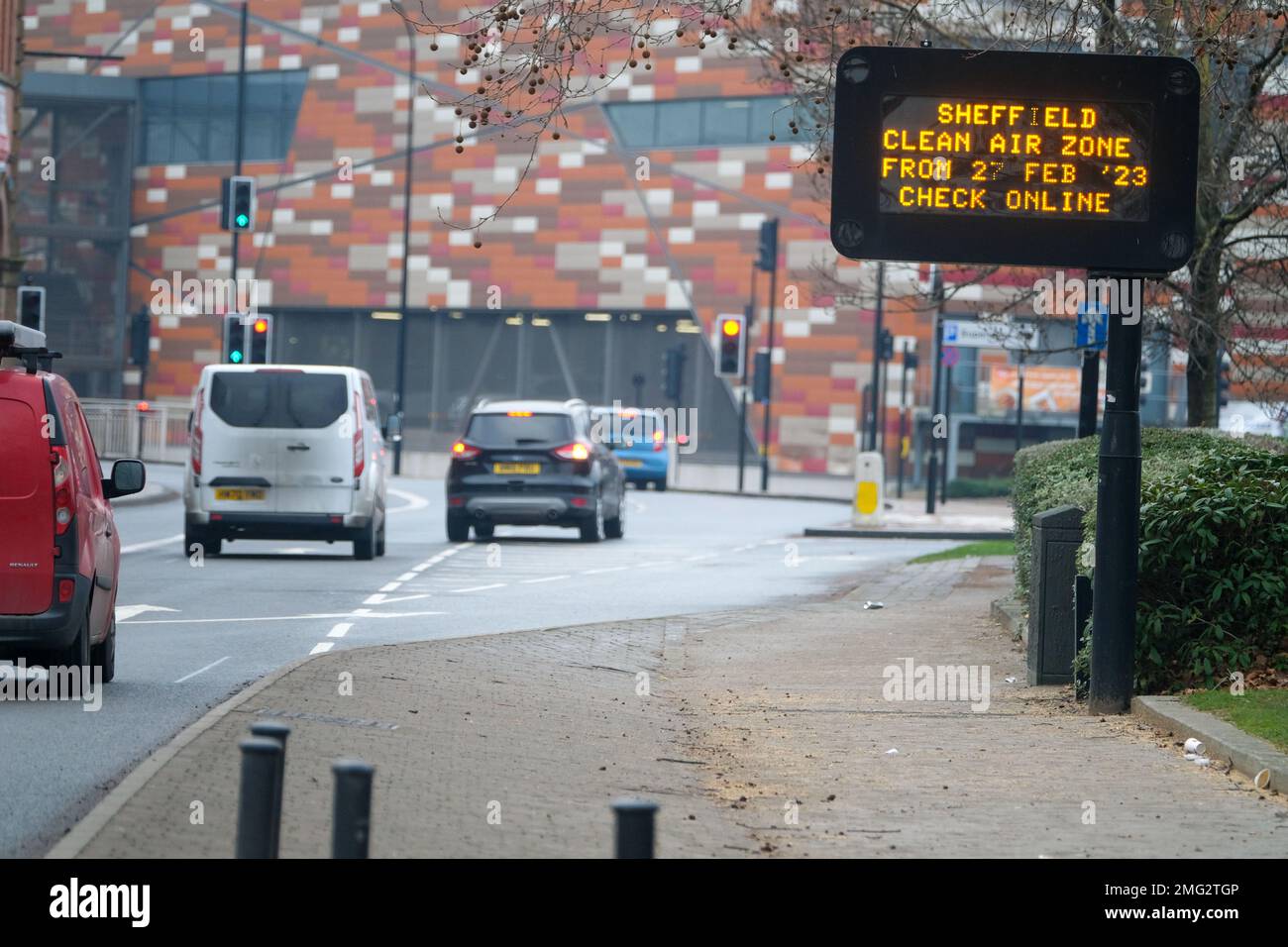 Sheffield Clean Air Zone comes into force on 27th February 2023 Stock ...