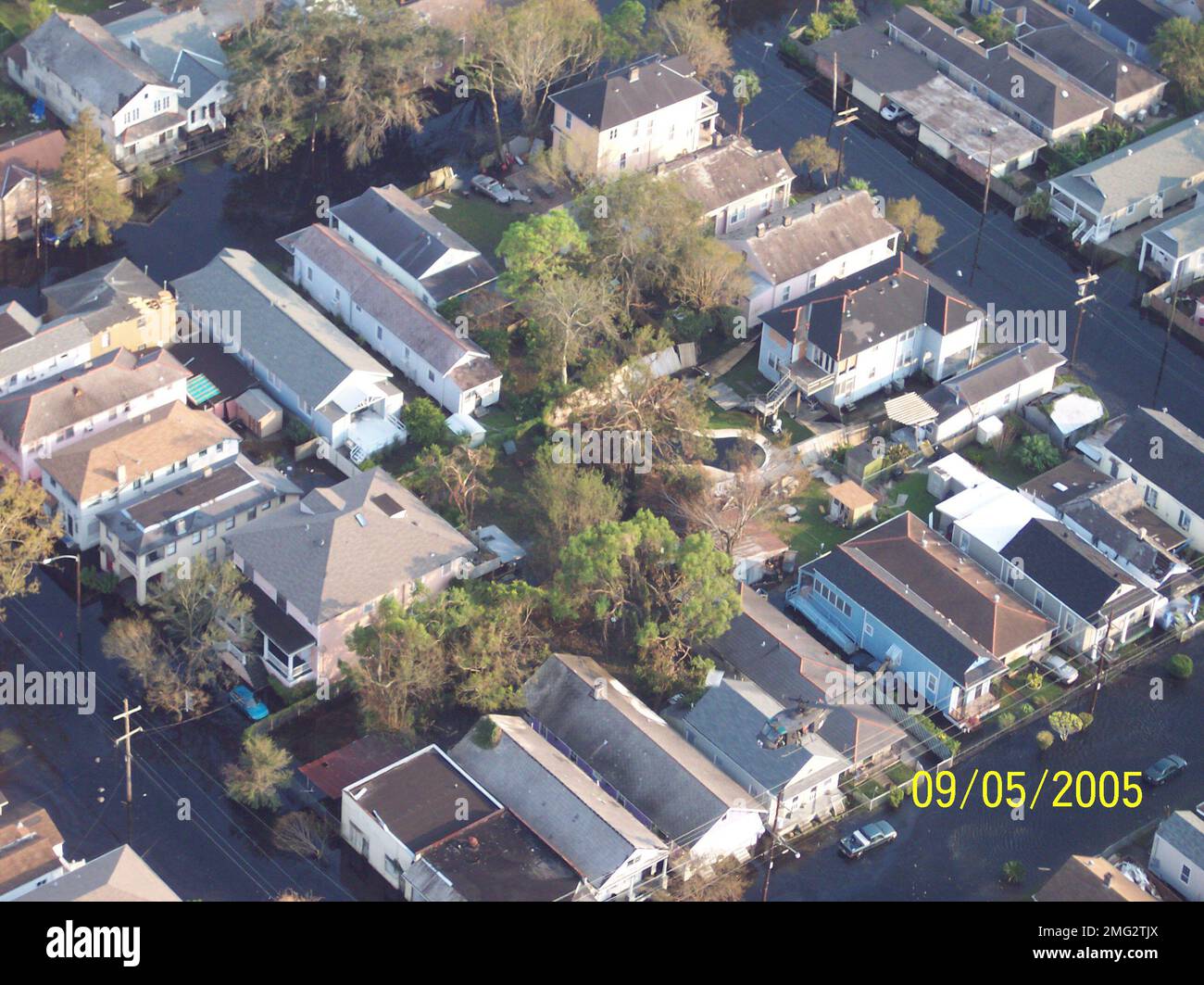 New Orleans - Overflight - 26-HK-405-34. Hurricane Katrina Stock Photo ...