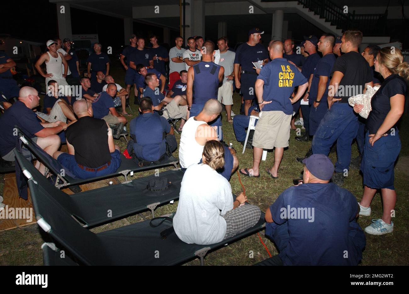 Coast Guard Personnel - 26-HK-412-63. Hurricane Katrina Stock Photo - Alamy