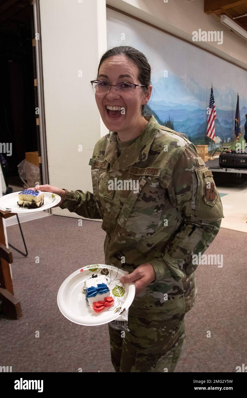 Airmen of the 168th Wing, Alaska Air National Guard, volunteer with ...