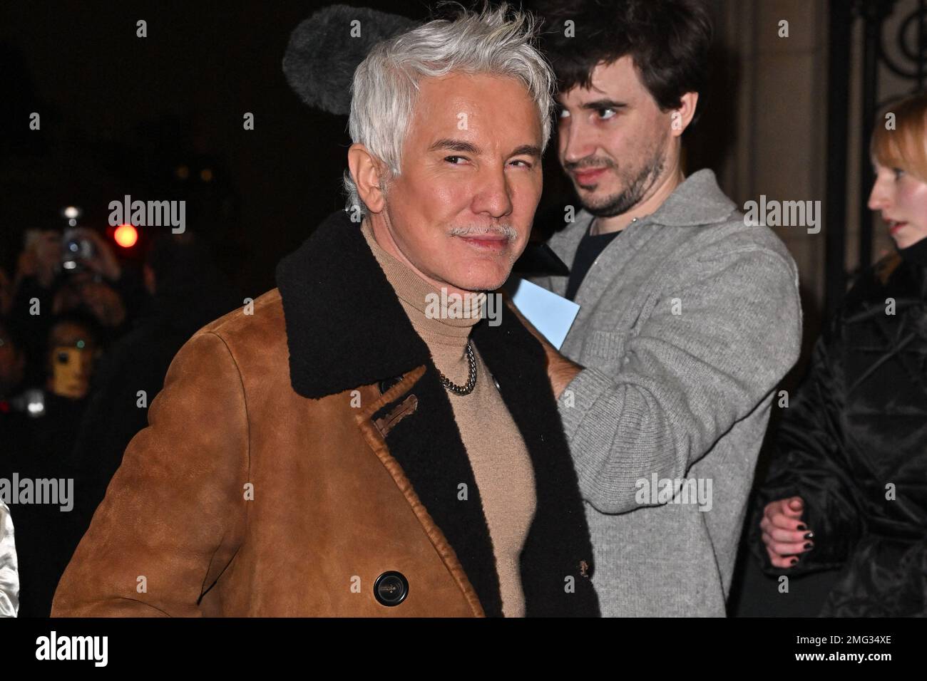 Paris, France. 25th January, 2023. Baz Luhrmann arriving at Jean Paul ...