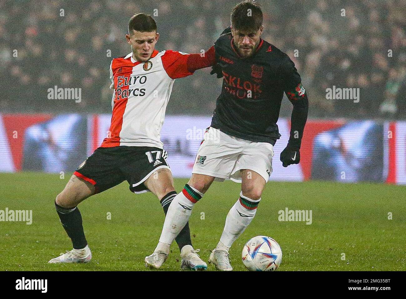 ROTTERDAM, 25-1-2023, Stadium de Kuip, Dutch eredivisie, 2022 / 2023 ...