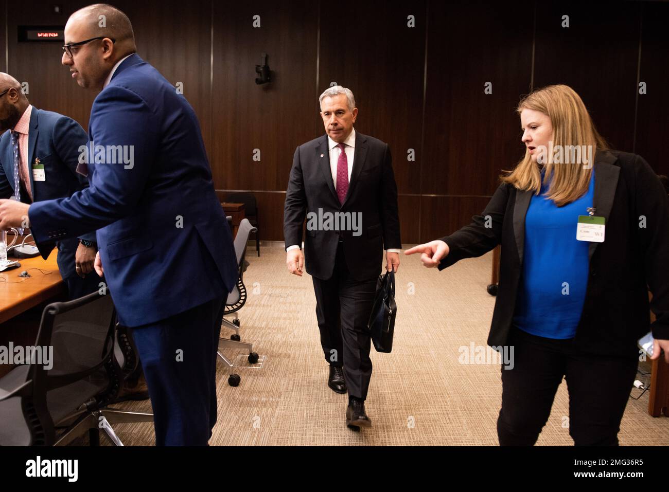 Tony Staffieri, president and CEO of Rogers Communications Inc. arrives ...