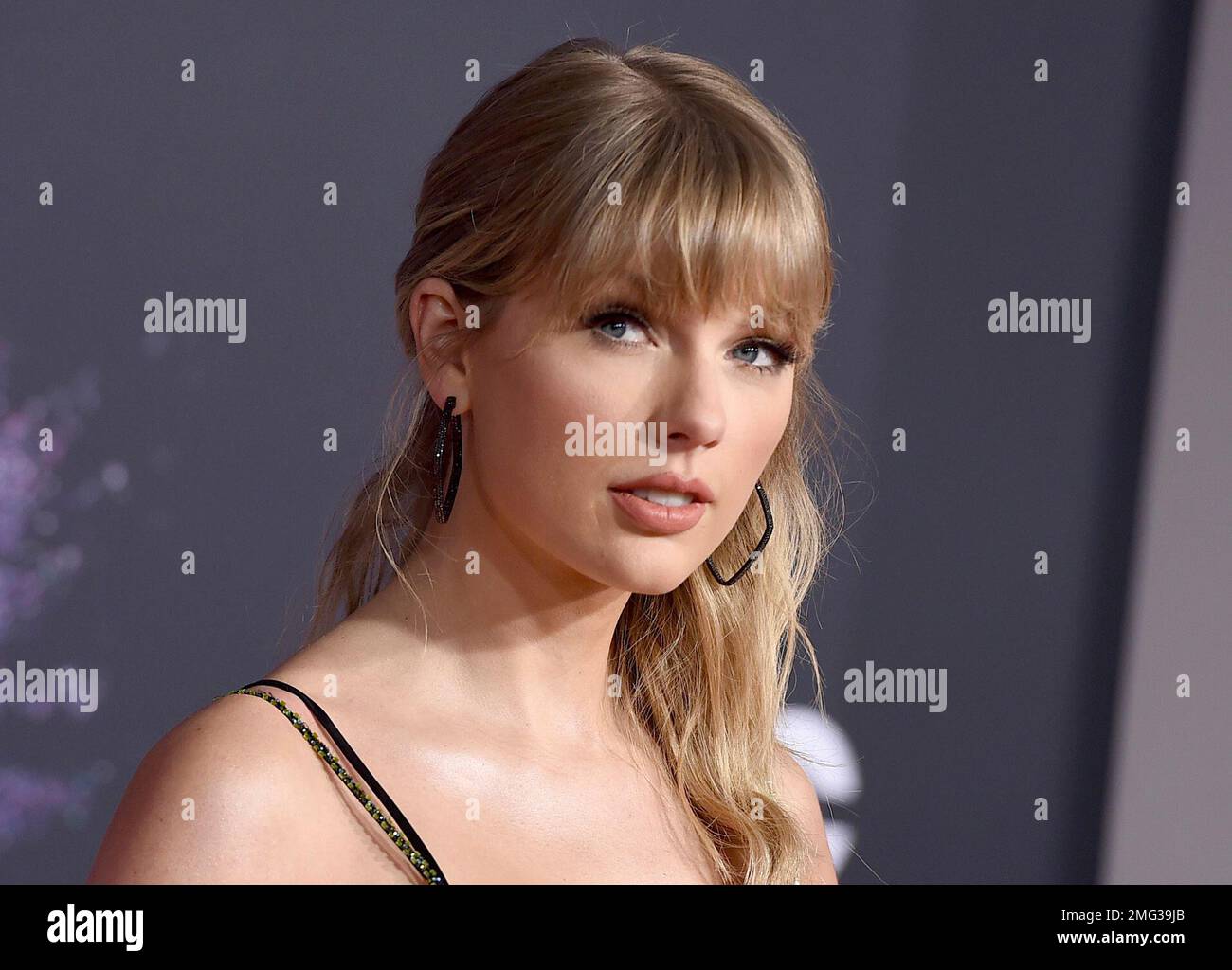 FILE - This Nov. 24, 2019 file photo shows Taylor Swift at the American ...