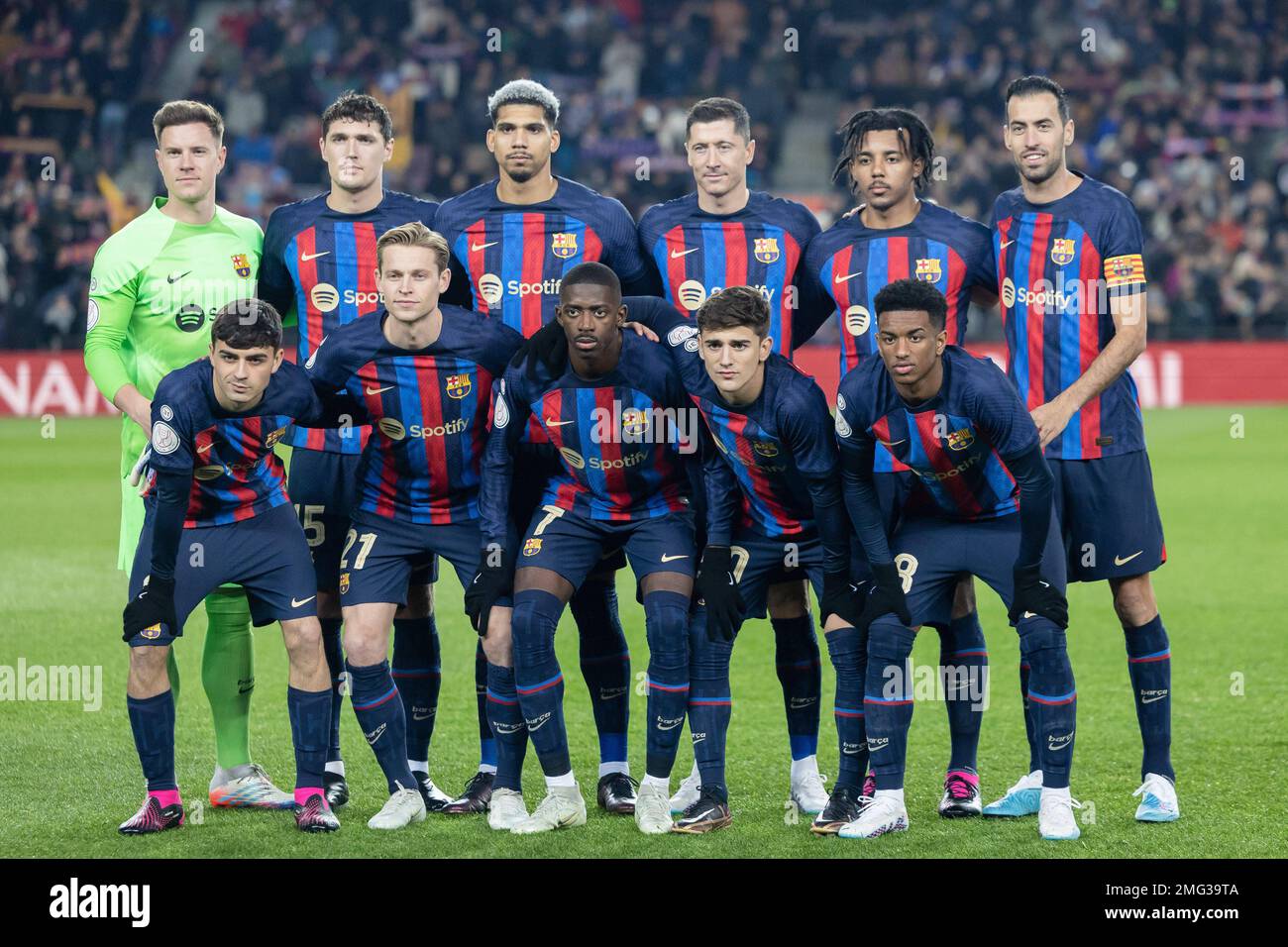 Fc barcelona team 2023 hi-res stock photography and images - Alamy