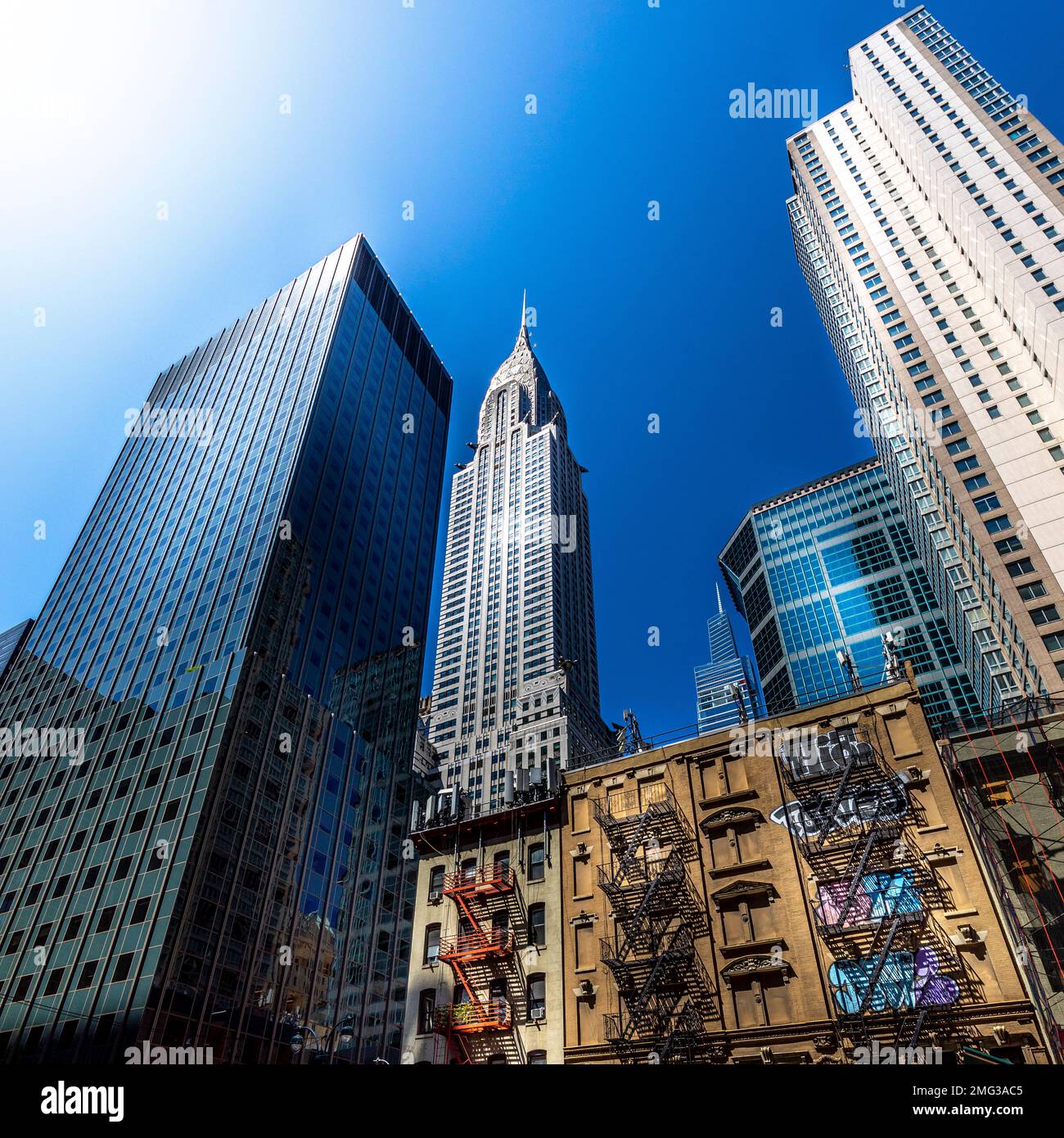 New York, USA - April 27, 2022: Beautiful and iconic Chrysler Building ...