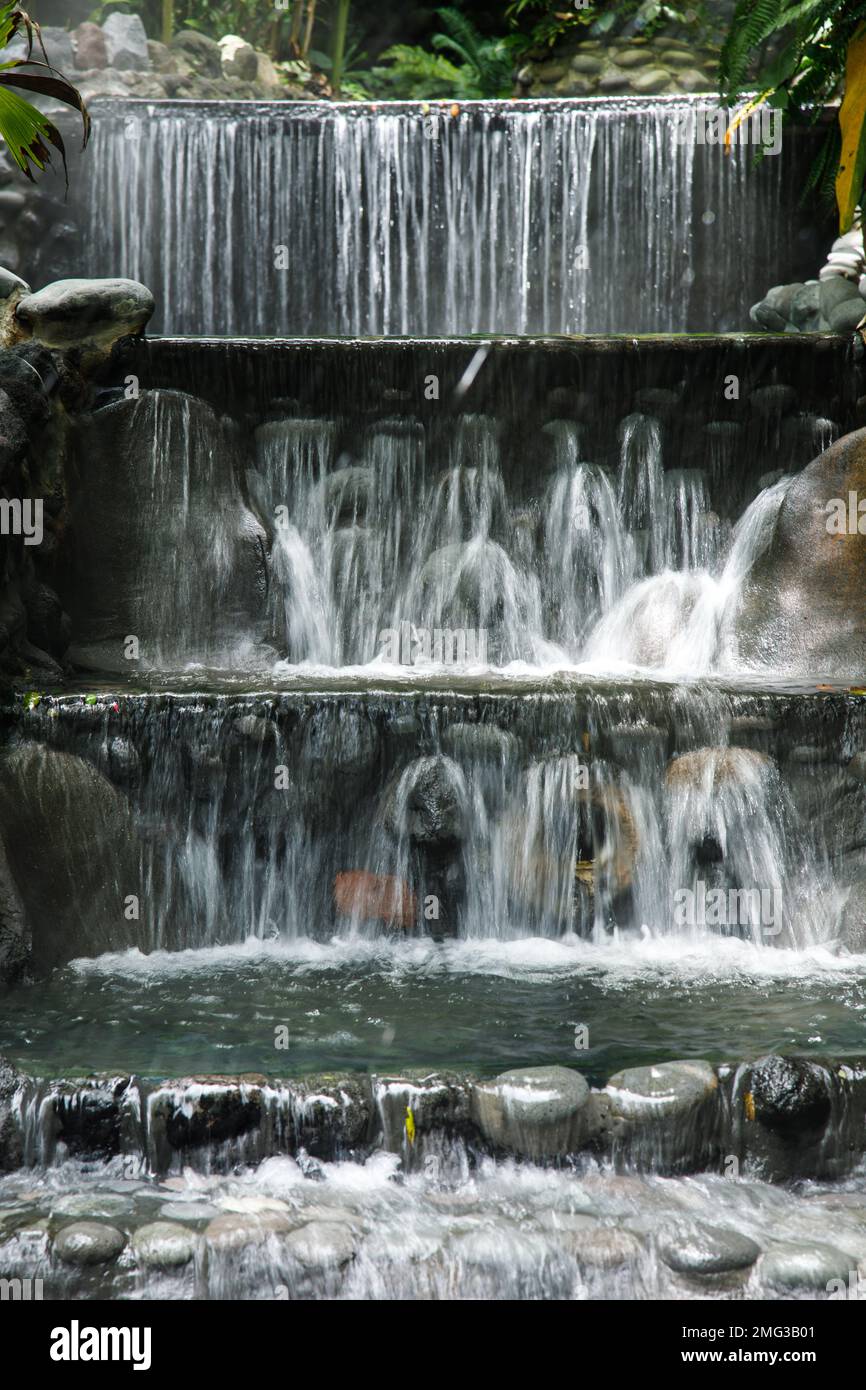 Tiered hot spring waterfall hi-res stock photography and images - Alamy