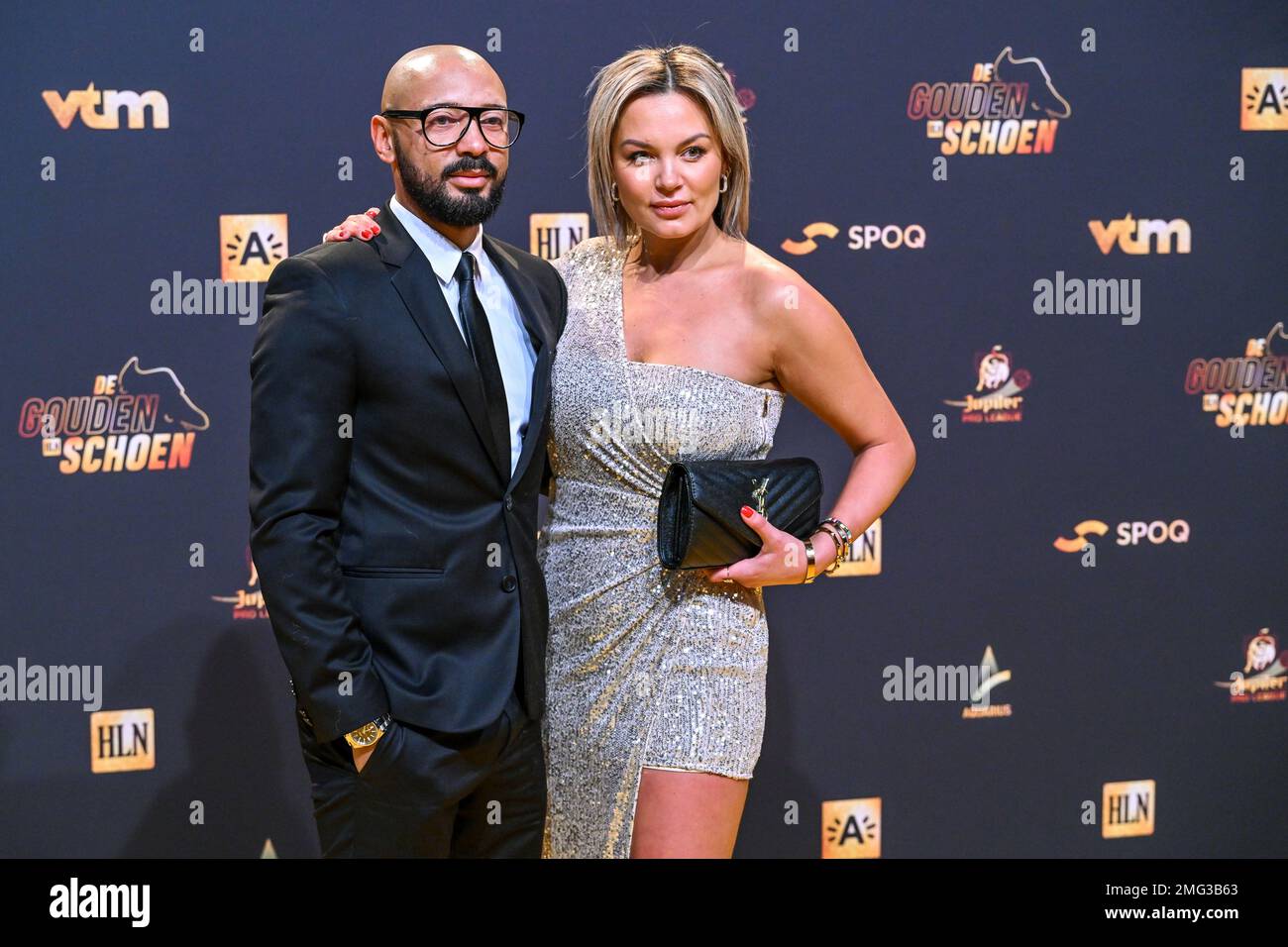 Antwerp, Belgium. 25th Jan, 2023. Gunther Van Handenhoven en Stephanie ...