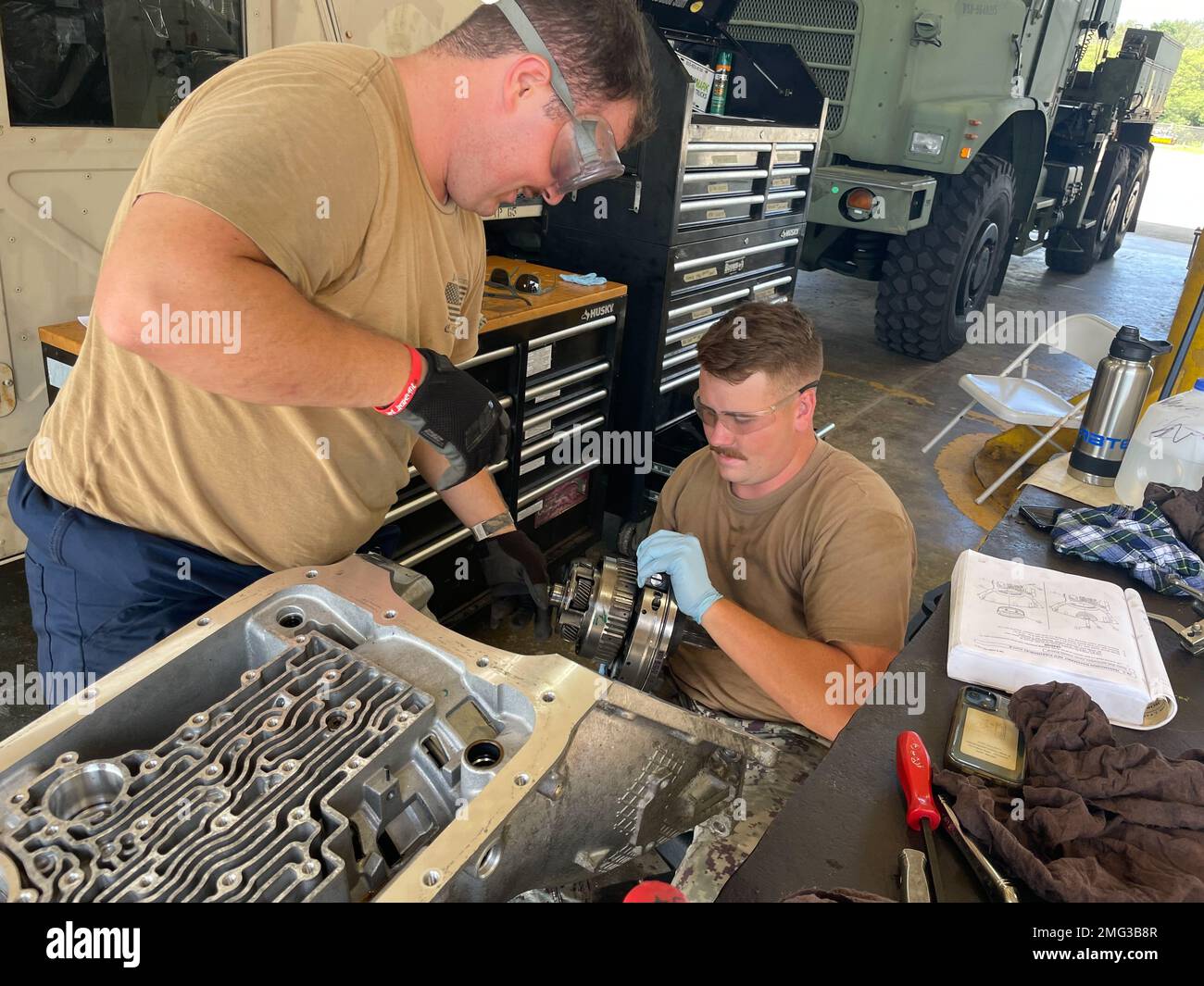 SANTA RITA, Guam (Aug. 20, 2022) Construction Mechanic 3rd Class ...