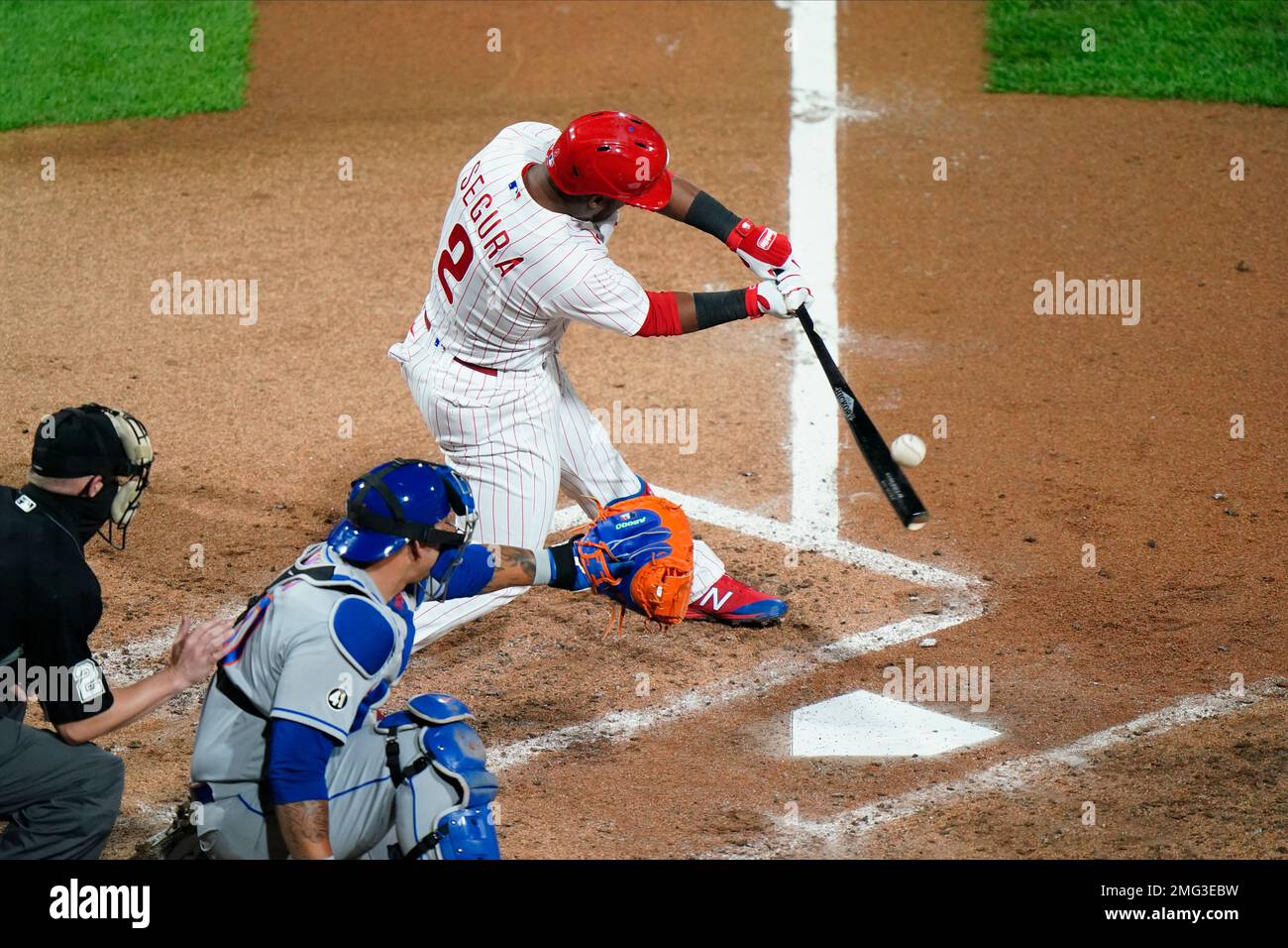Philadelphia Phillies' Jean Segura plays during a baseball game against ...