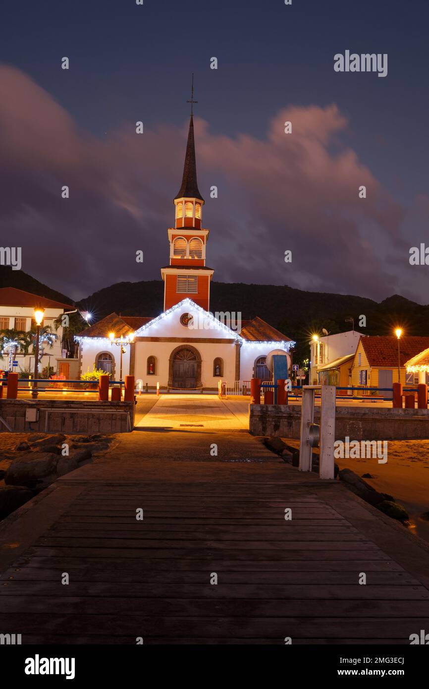 The Saint-Henri church of Anses-d'Arlet, near the beach, is known as ...