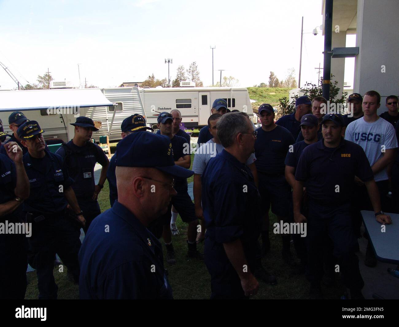 ESU Incident Command Post New Orleans - Commandant Thomas H. Collins ...