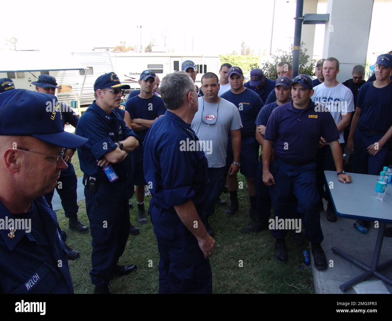 ESU Incident Command Post New Orleans - Commandant Thomas H. Collins ...