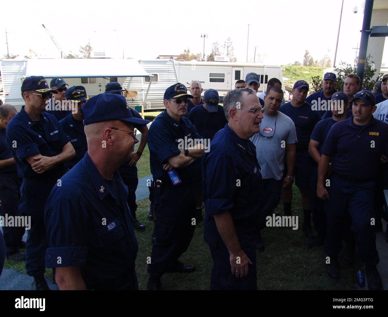 ESU Incident Command Post New Orleans - Commandant Thomas H. Collins ...